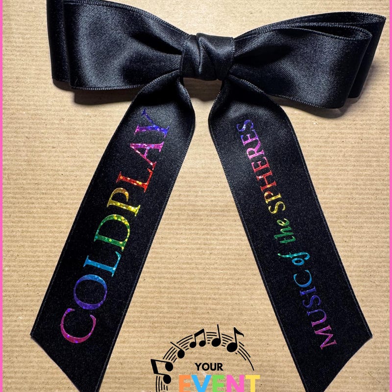 Personalised Concert Accessories - Etsy UK