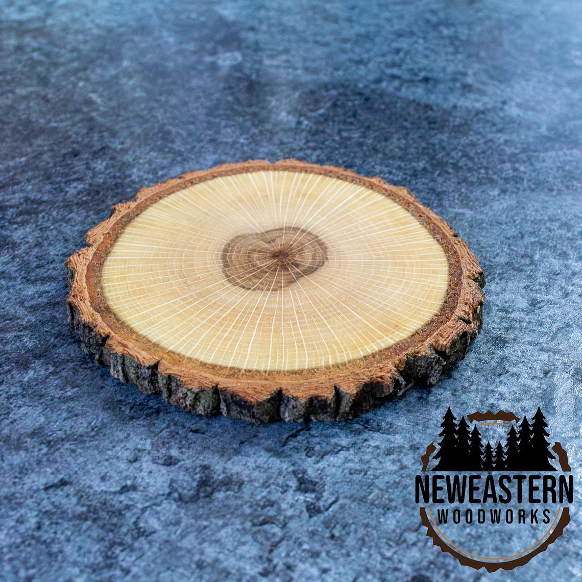 Tree Trunk Coaster With Live Edges - Etsy