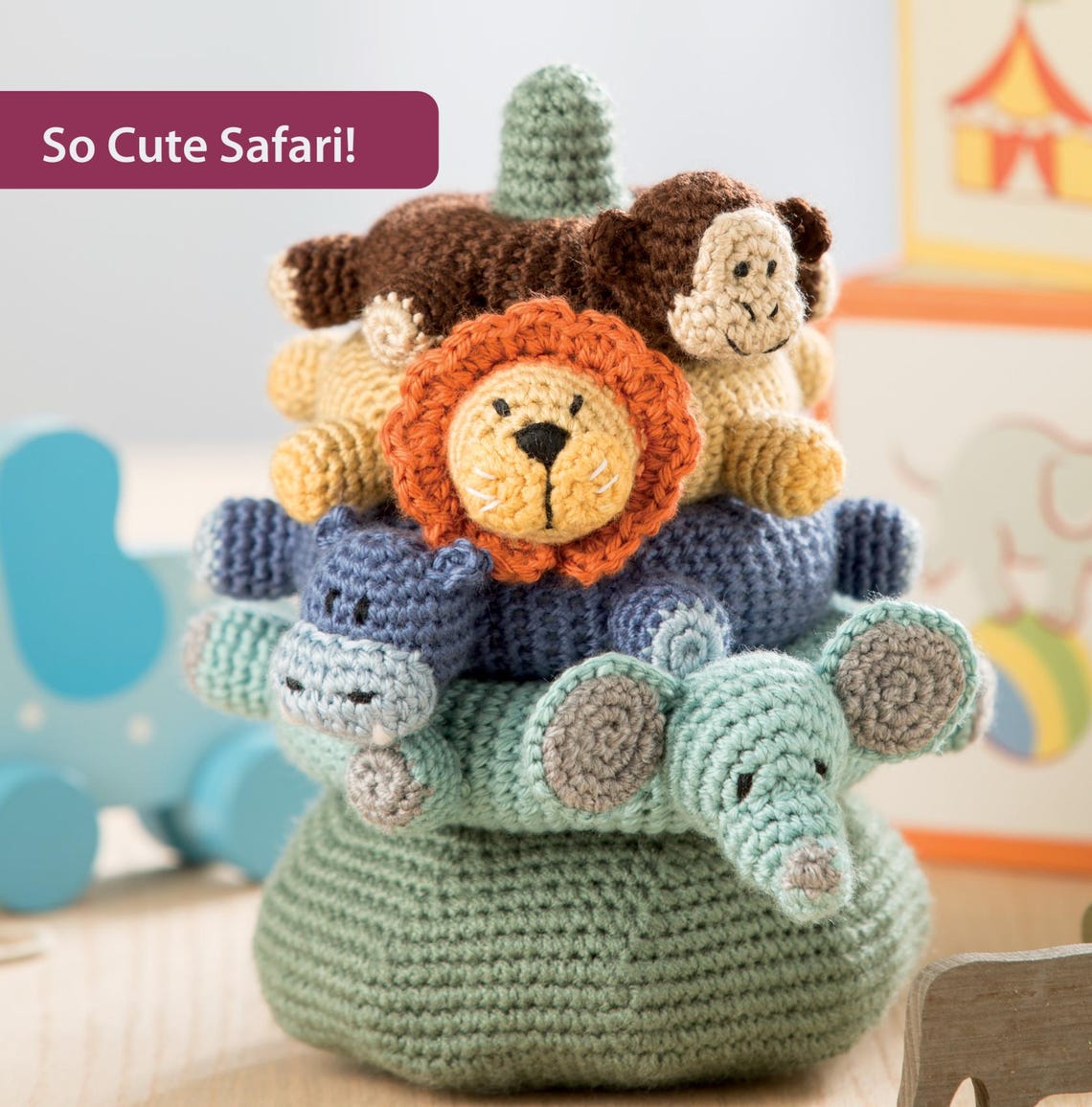 Crochet Amigurumi Toy Stacking Rings,crochet Baby Stacks, Stacking Toys ...