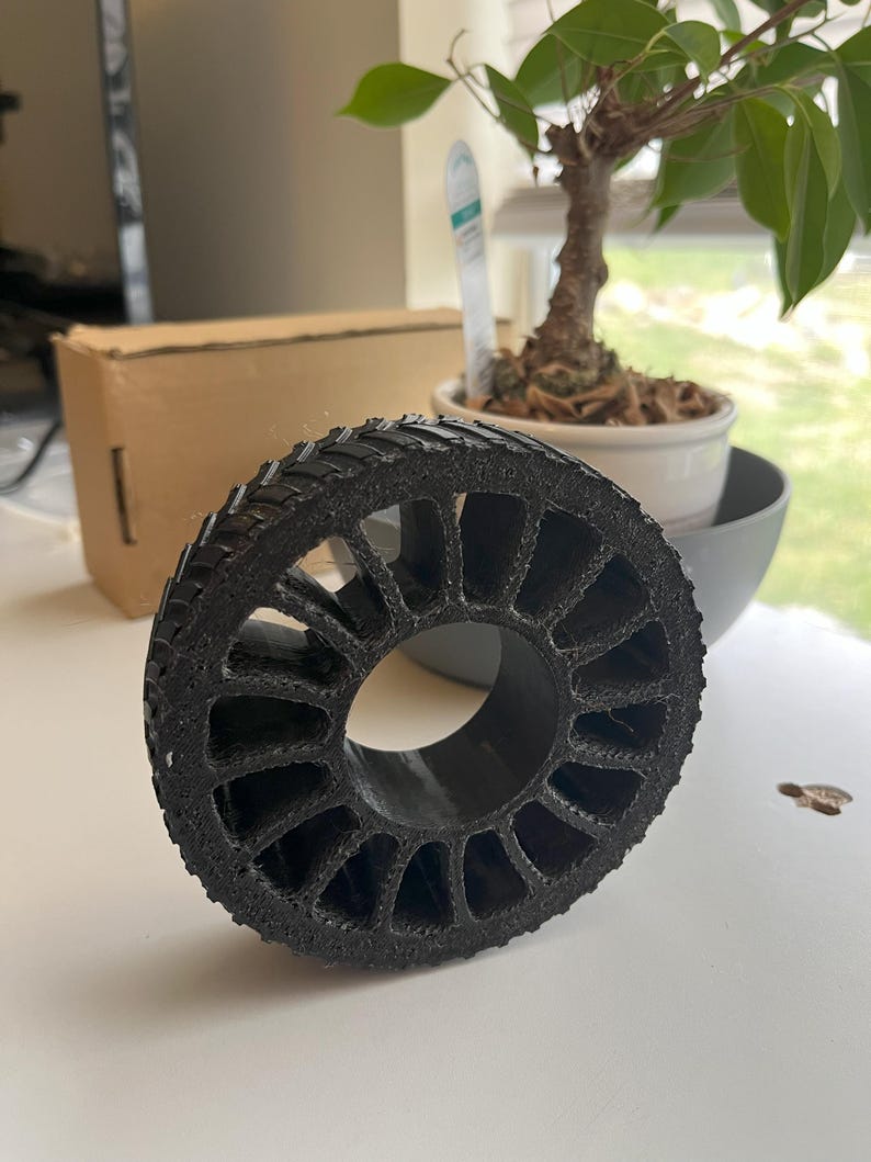 Custom 3d-printed Airless Tires for Robotics, RC Cars, and DIY Projects ...