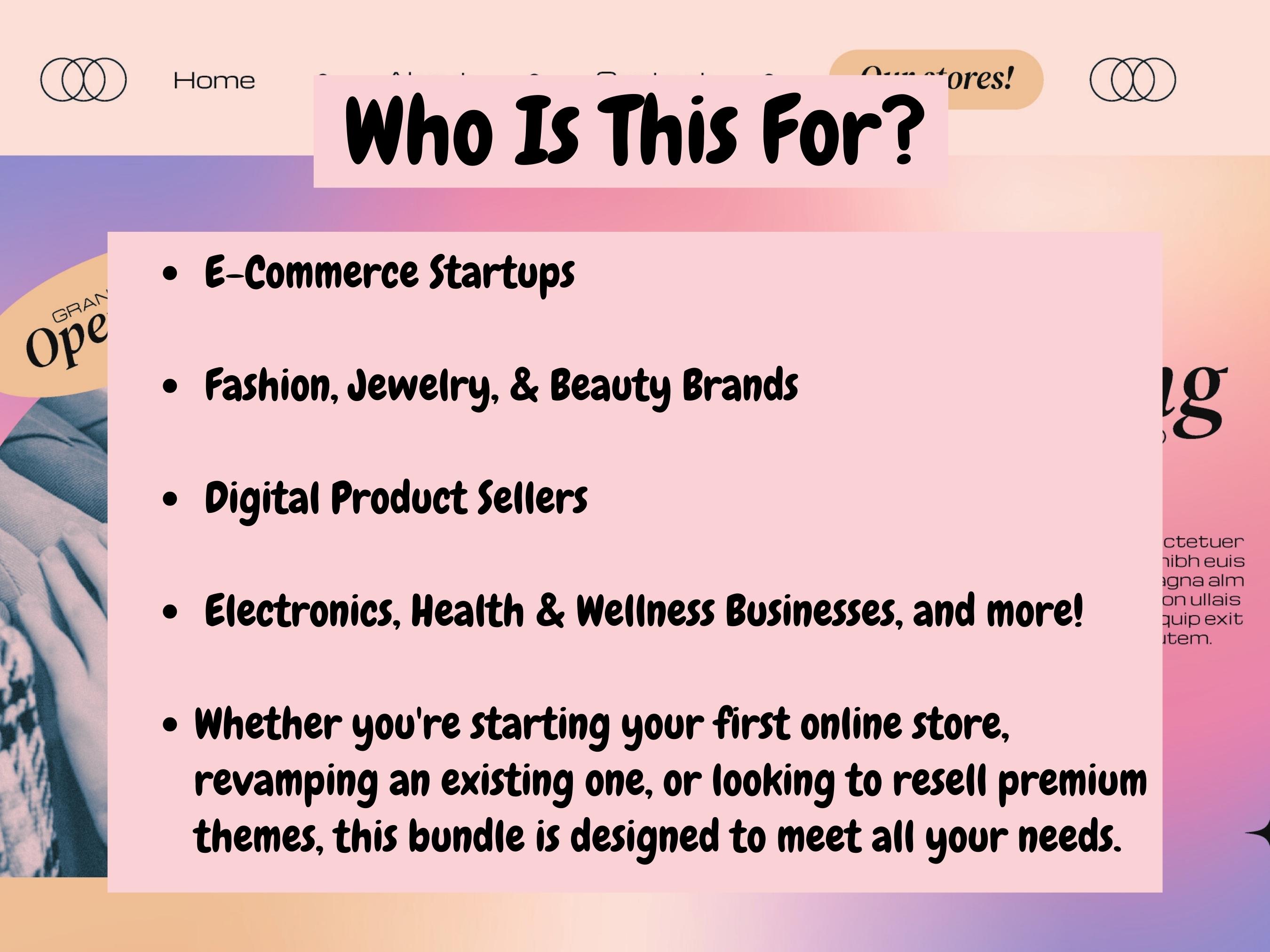 Shopify Themes | MRR, PLR, Resell Rights | Best Shopify Website Design ...