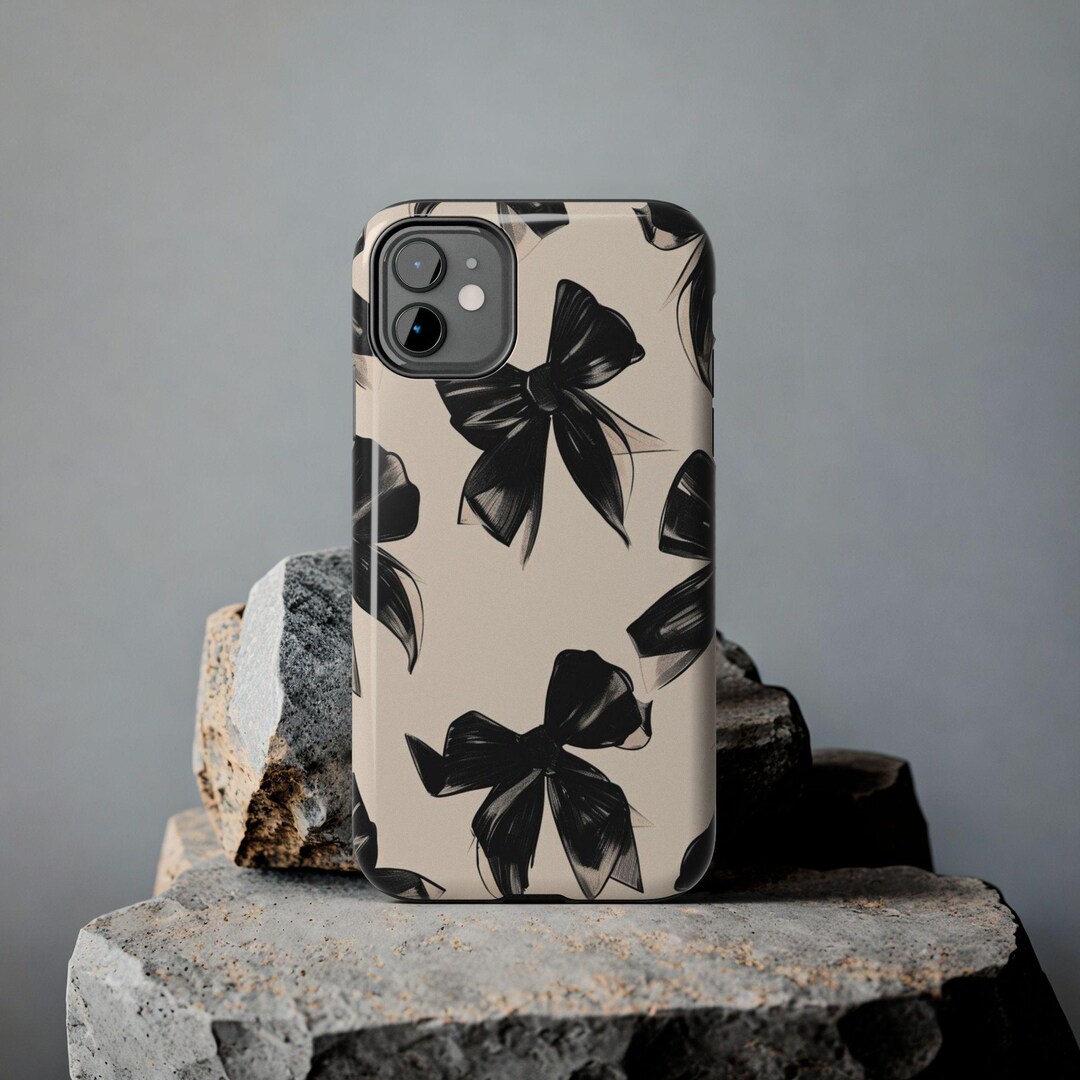 Coquette Ribbons and Bow Phone Case| Aesthetic iPhone 16/15/14/13/12/11 ...