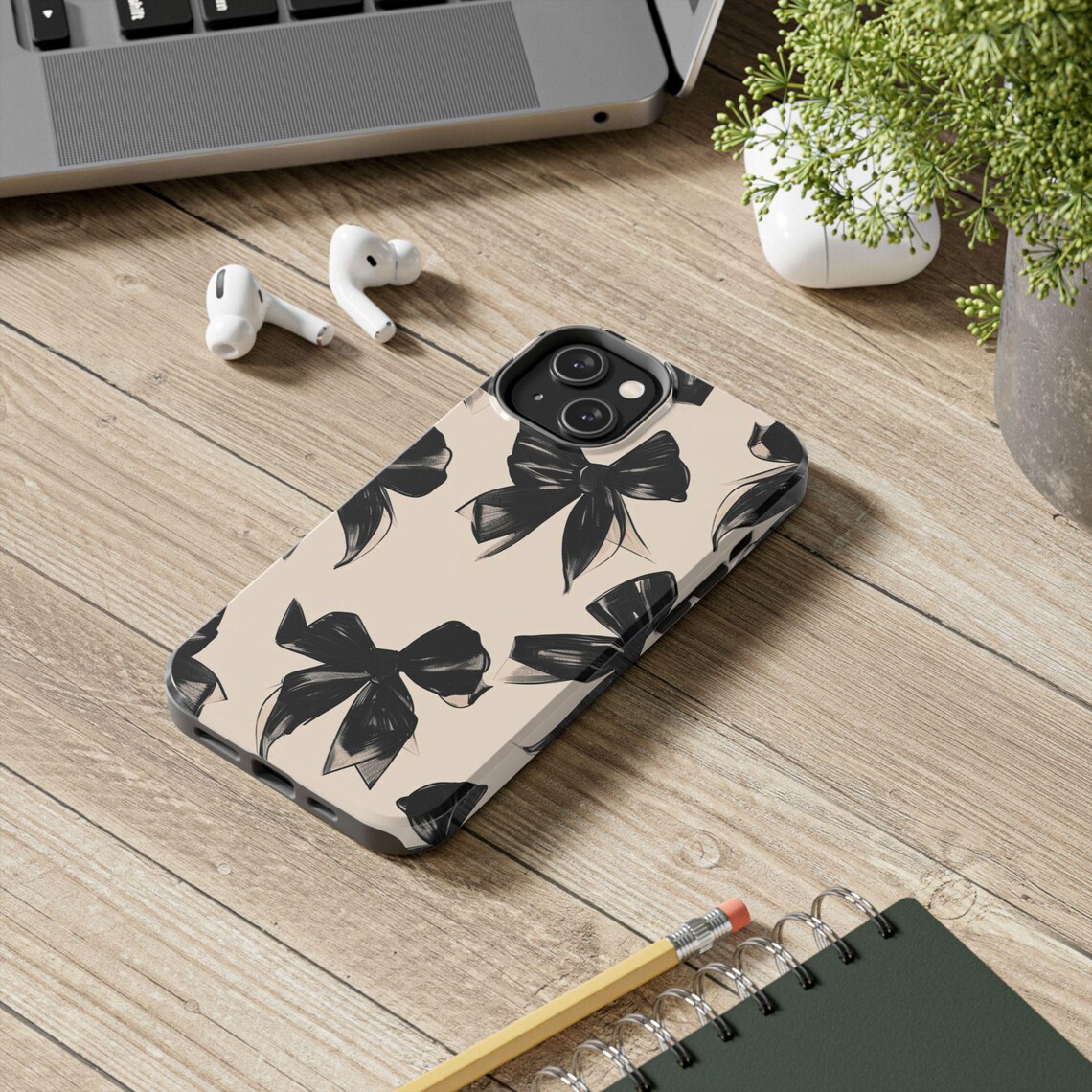 Coquette Ribbons and Bow Phone Case| Aesthetic iPhone 16/15/14/13/12/11 ...