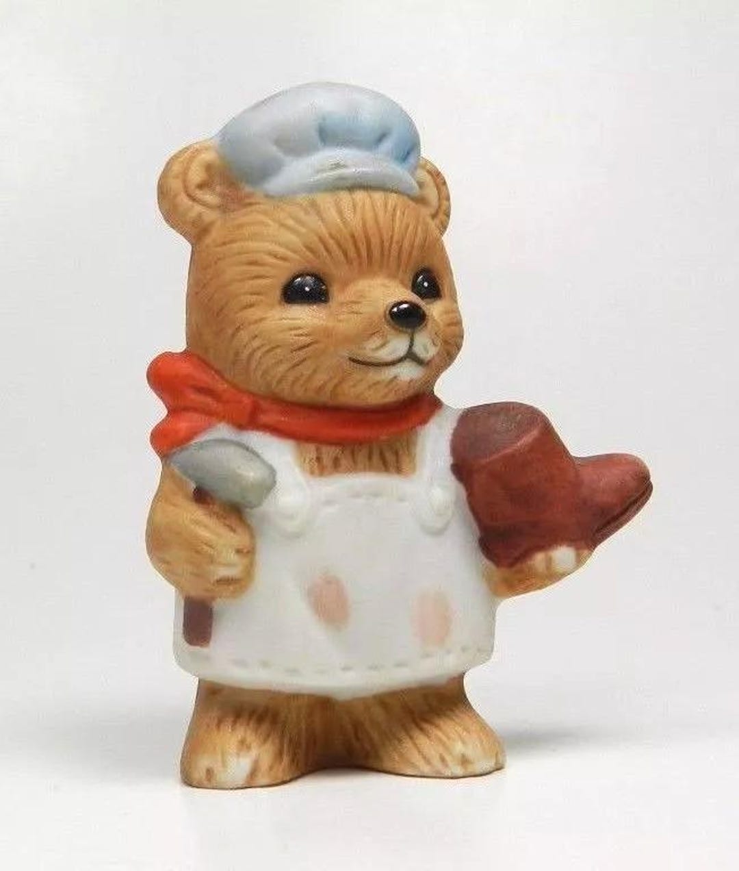 Vintage Miniature HOMCO Porcelain Bear Figurine - the Cobbler - #8820 ...