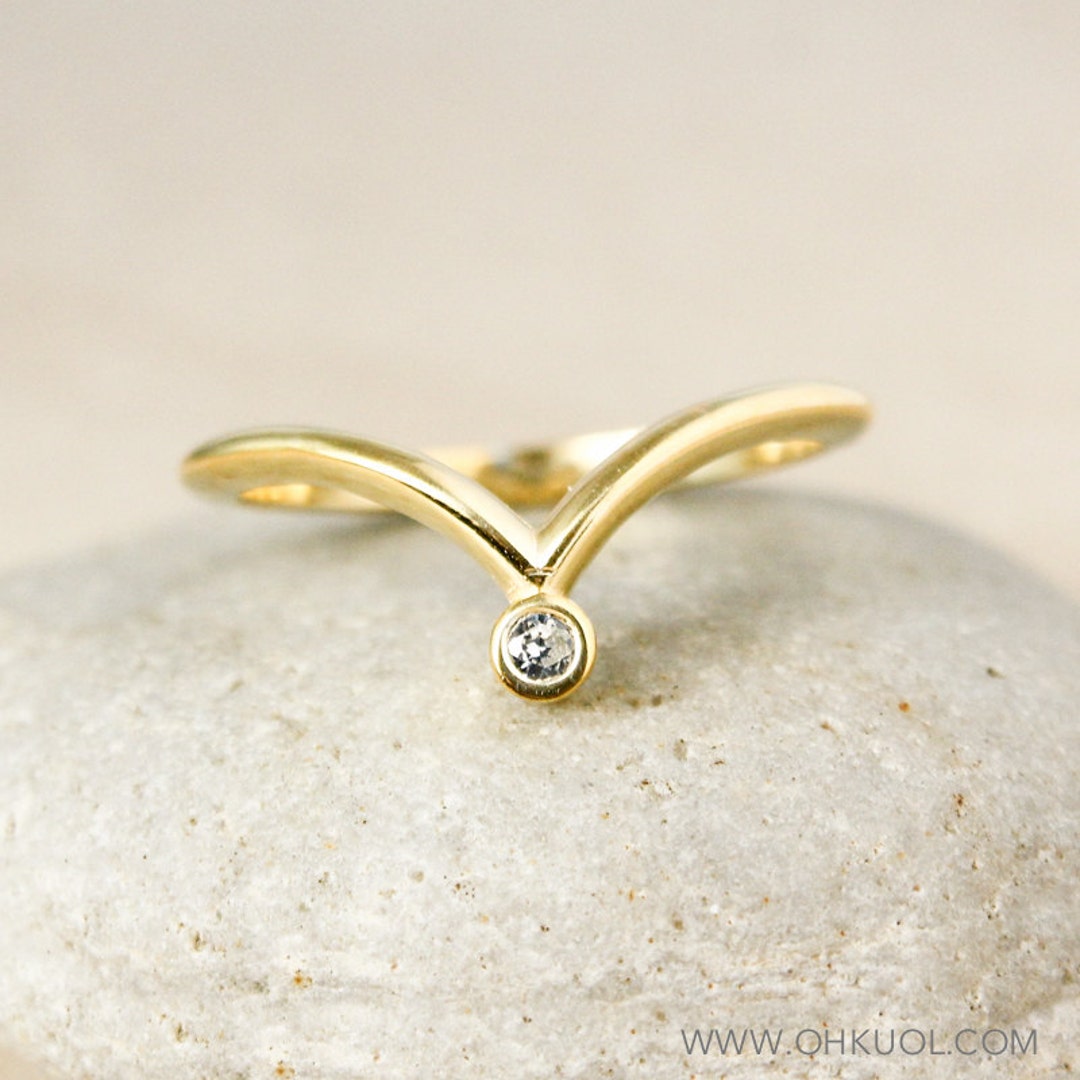 Crown Birthstone Ring, Choose Your Birthstone & Setting, Personalized ...