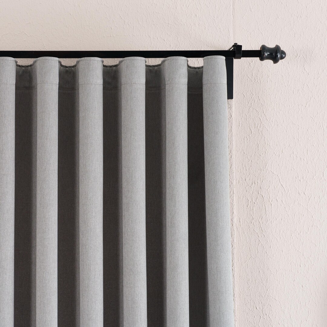 Custom Pleated Curtains for Extra Wide Windows, Elegant Modern Home ...