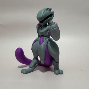 Armor Mewtwo Action Figure Pokemon Collectibles 6 Tall - Etsy