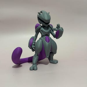 Armor Mewtwo Action Figure Pokemon Collectibles 6 Tall - Etsy