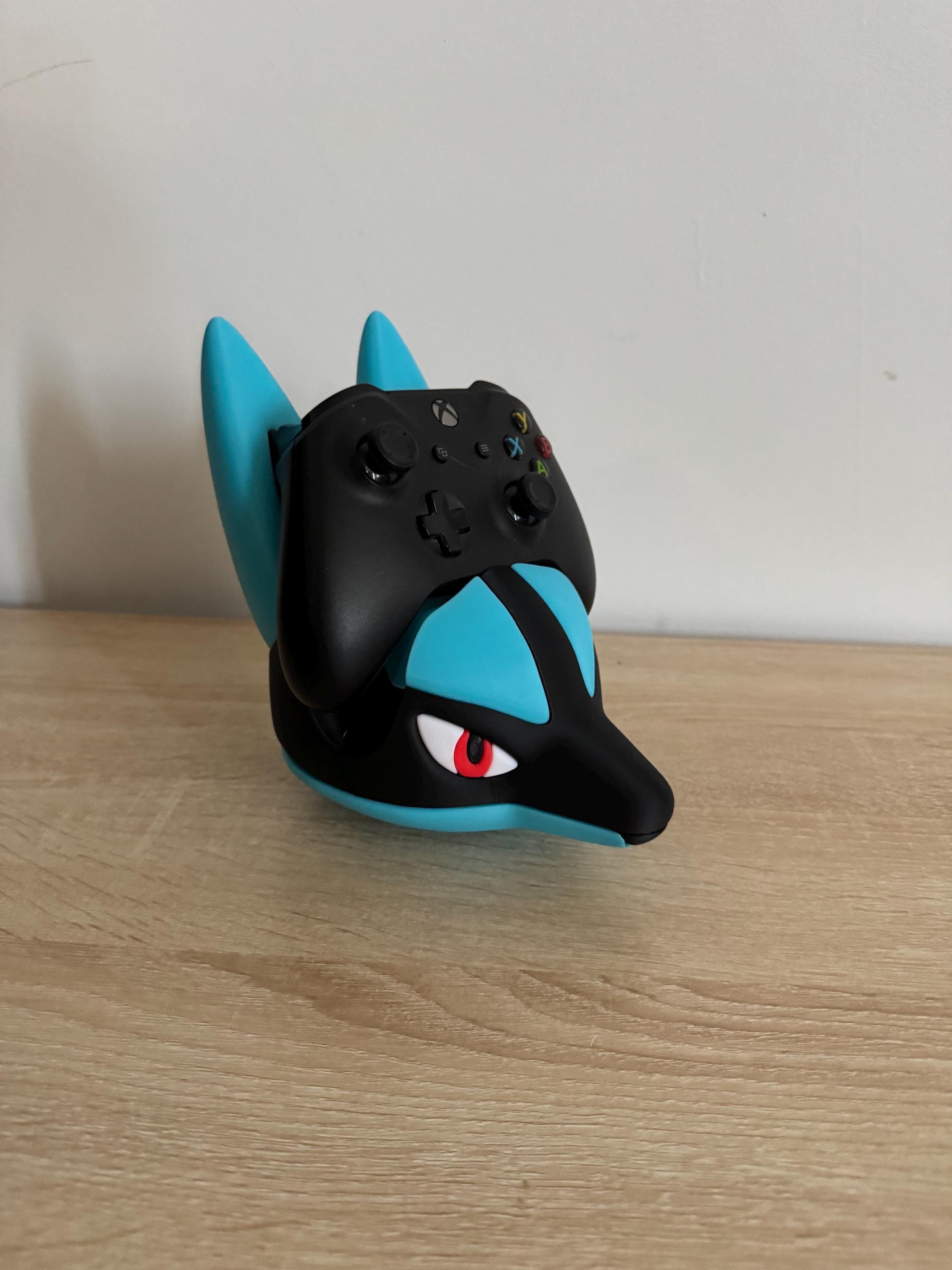 Lucario Pokemon Joystick Controller Holder for Xbox Ps5 Free Keychain ...