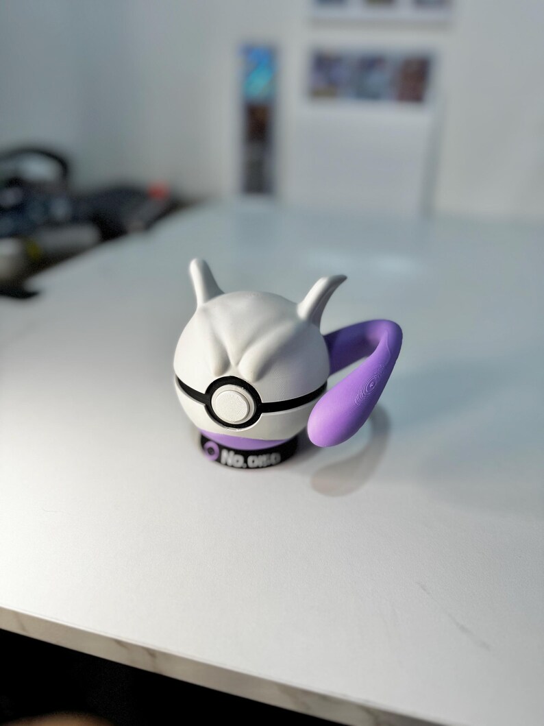 Life Size Functional Mew-two Pokeball Fully Functional and With Custom ...