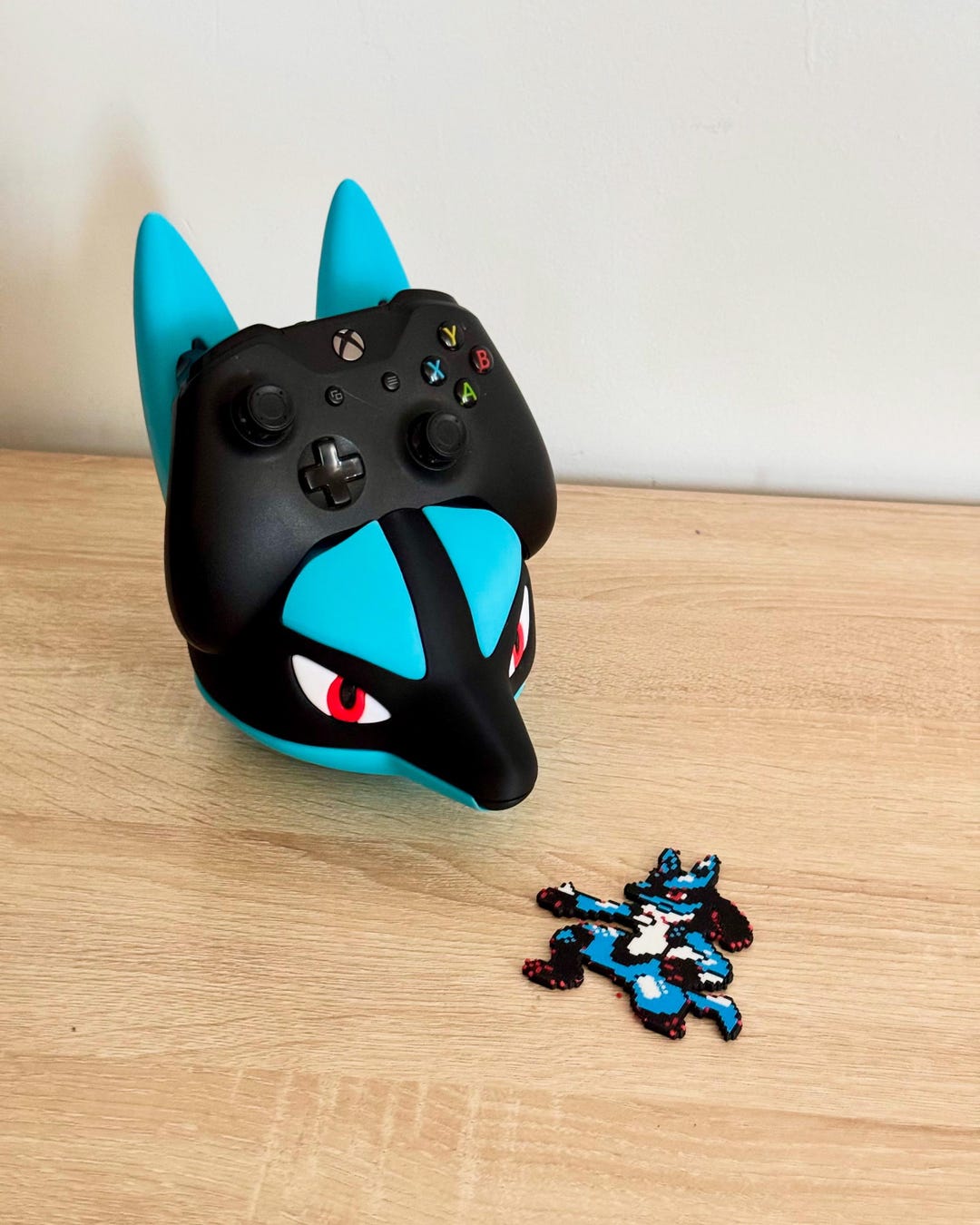 Lucario Pokemon Joystick Controller Holder for Xbox Ps5 Free Keychain ...