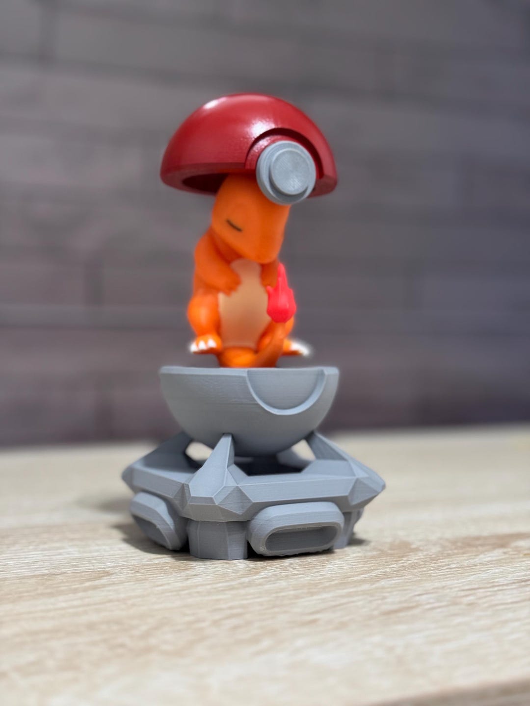 7 Inch Tall Charmander in a Lab Pokeball - Etsy