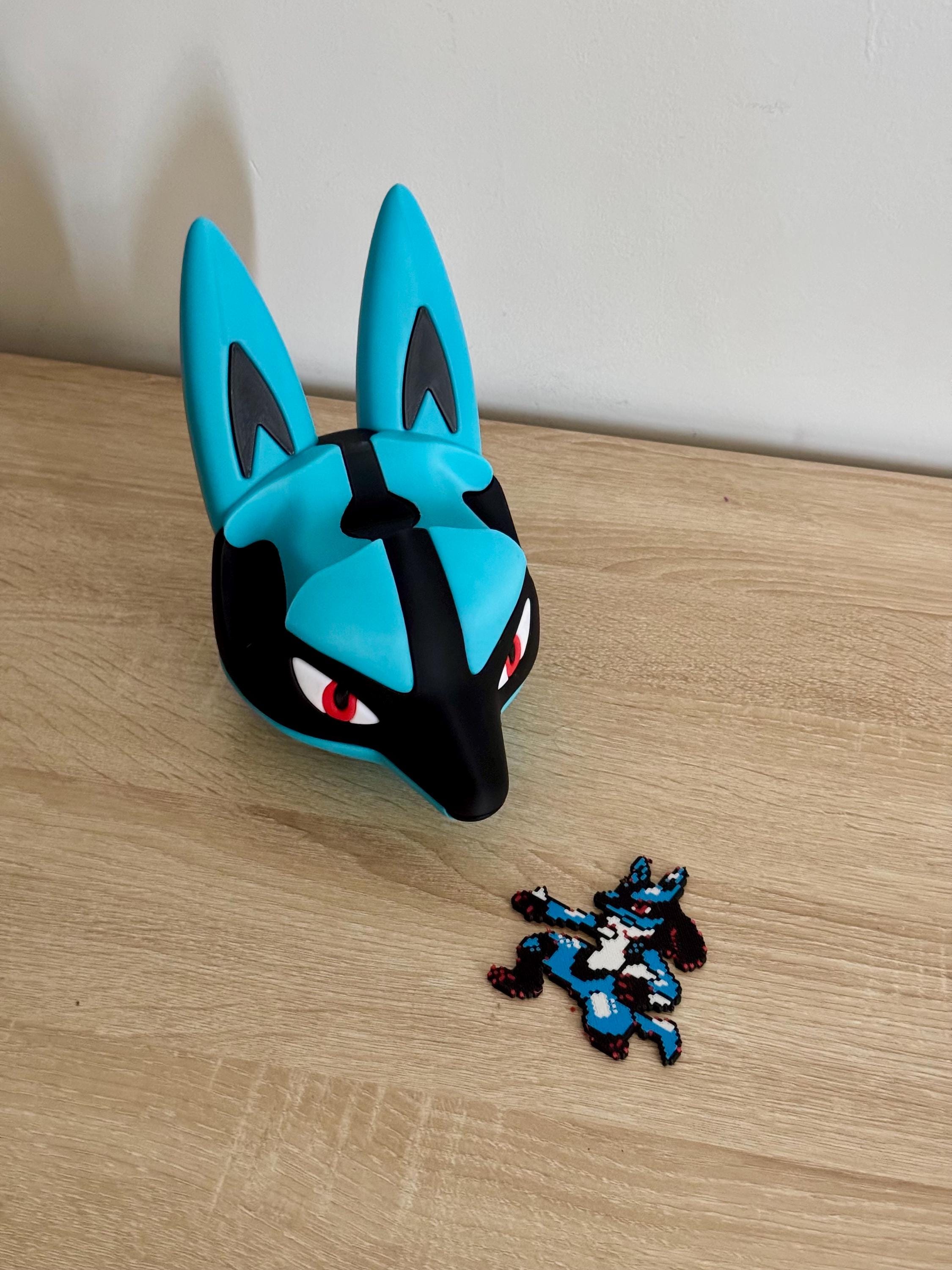 Lucario Pokemon Joystick Controller Holder for Xbox Ps5 Free Keychain ...