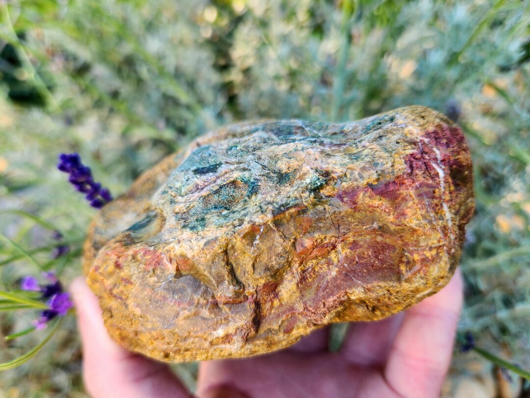 Multicolored Oregon Jasper, Rough Jasper 2 Lbs 2 Oz, Red Jasper, Yellow ...