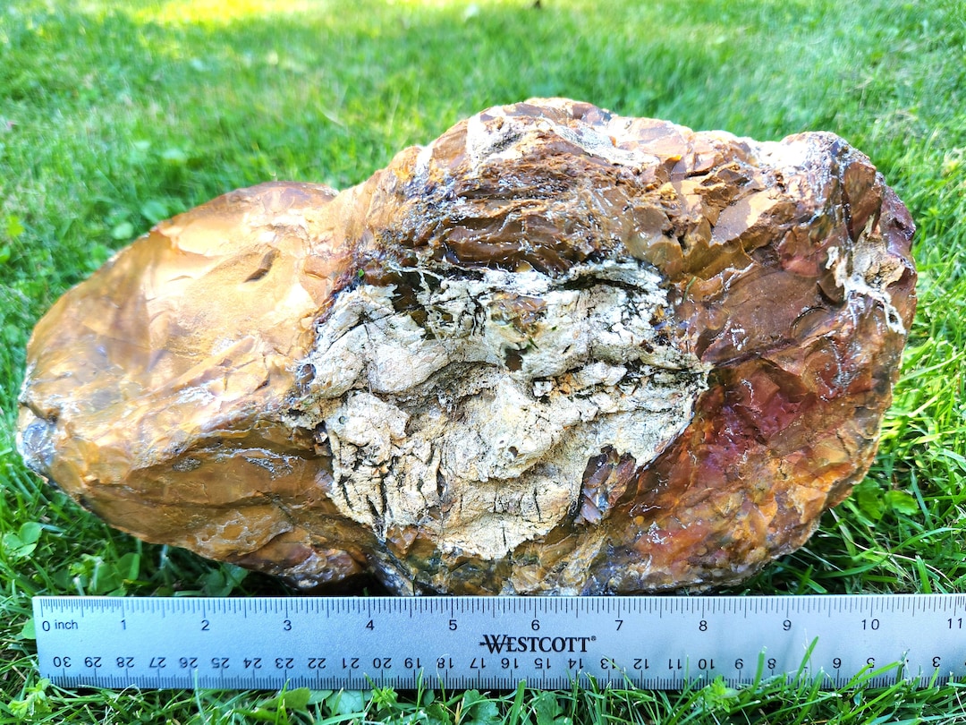 21 Lb Rough Oregon Jasper, Chert, Chalcedony, Red Jasper, Yellow Jasper ...