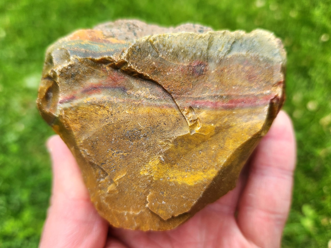 Multicolored Oregon Jasper, Yellow Jasper, Green Jasper, Red Jasper ...