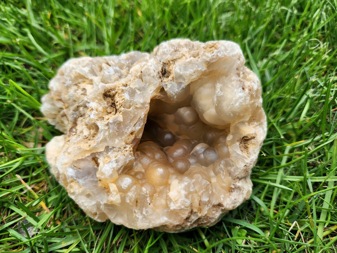 Botryoidal Geode Agate, Oregon River Agate, Rough Agate, Mineral, Rock ...