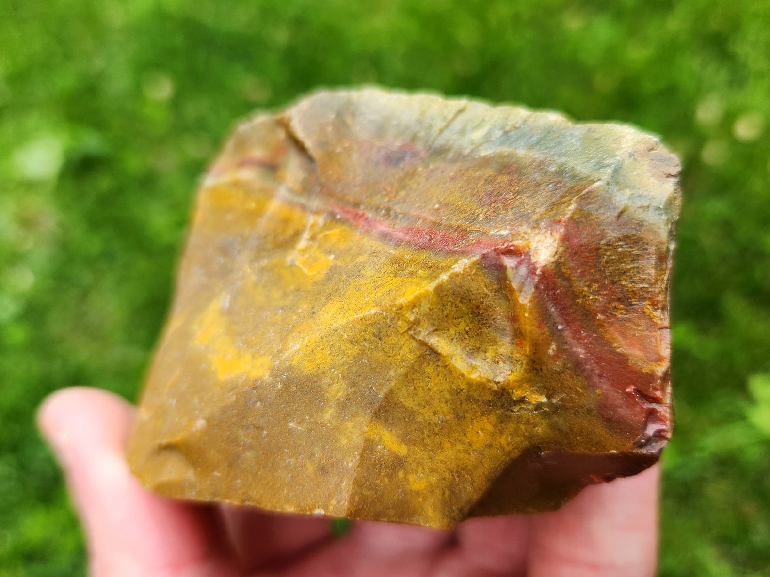 Multicolored Oregon Jasper, Yellow Jasper, Green Jasper, Red Jasper ...