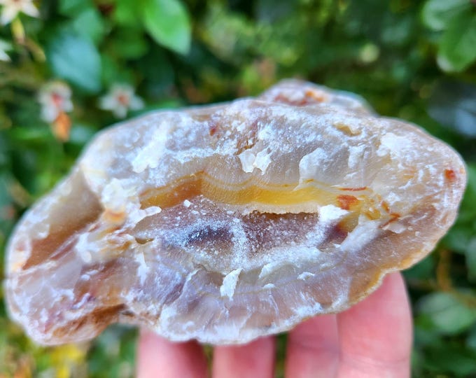 Rough Carnelian Agate, Oregon River Agate, Banded Agate, 13 Oz, Druzy Crystals, Rough Agate ...