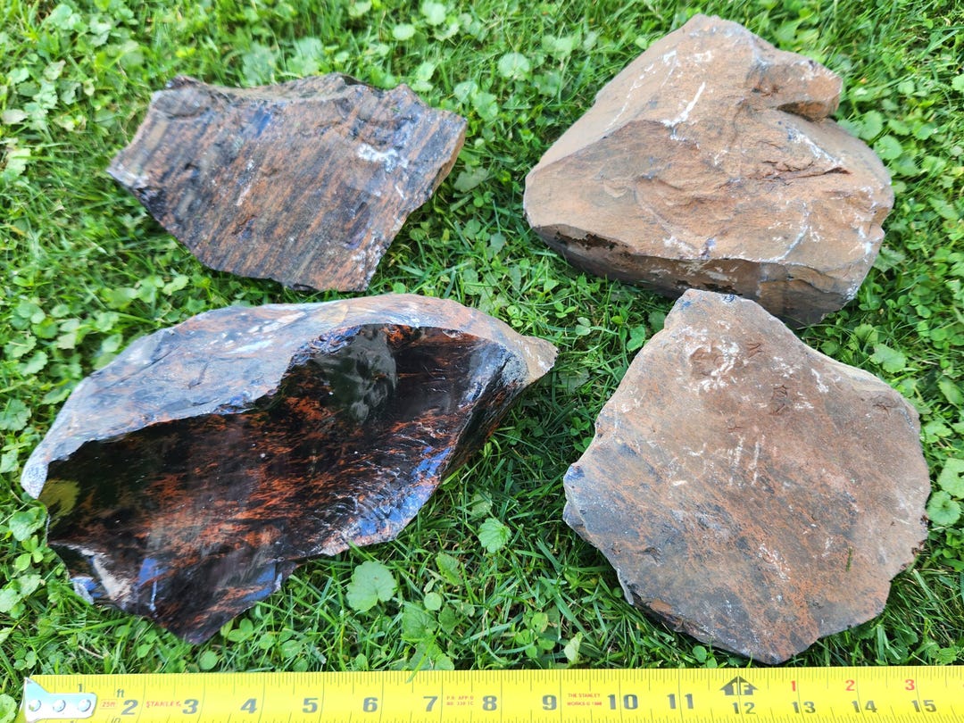 22 Lbs Rough Mahogany Obsidian, Oregon Obsidian, Oregon Rocks, Ideal ...