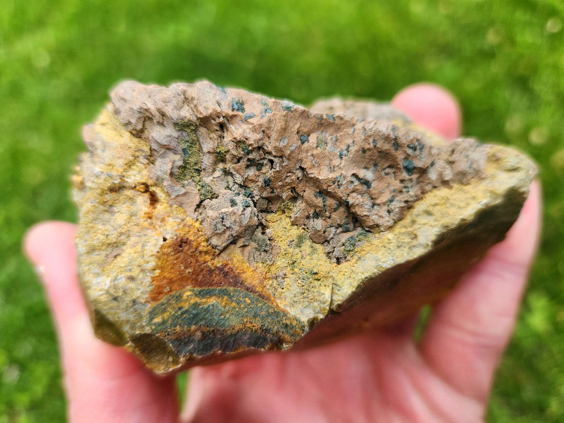 Multicolored Oregon Jasper, Yellow Jasper, Green Jasper, Red Jasper ...