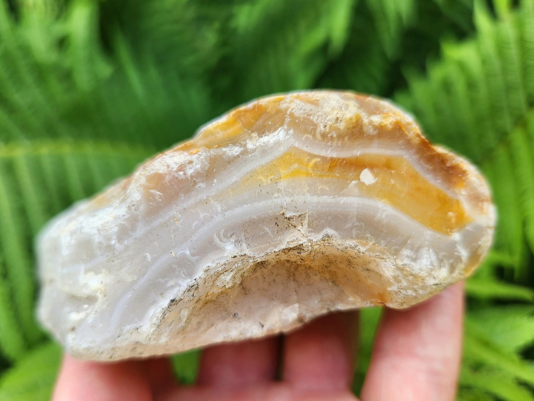 Banded Oregon Agate, Fortification Agate, Carnelian Agate, Druzy ...