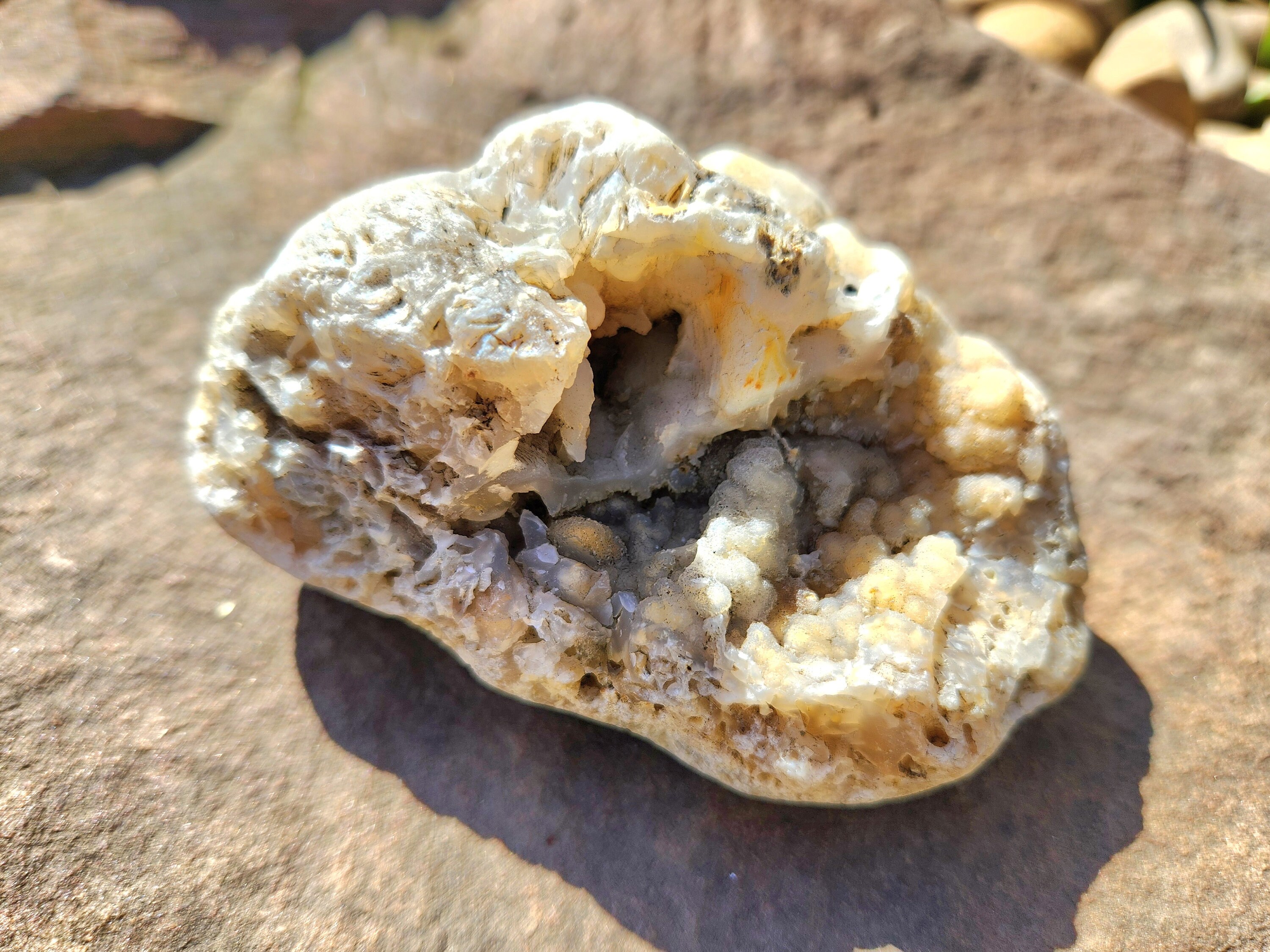 Oregon Agate, Botryoidal Agate, Mineral Incursions, Chalcedony, Agate ...