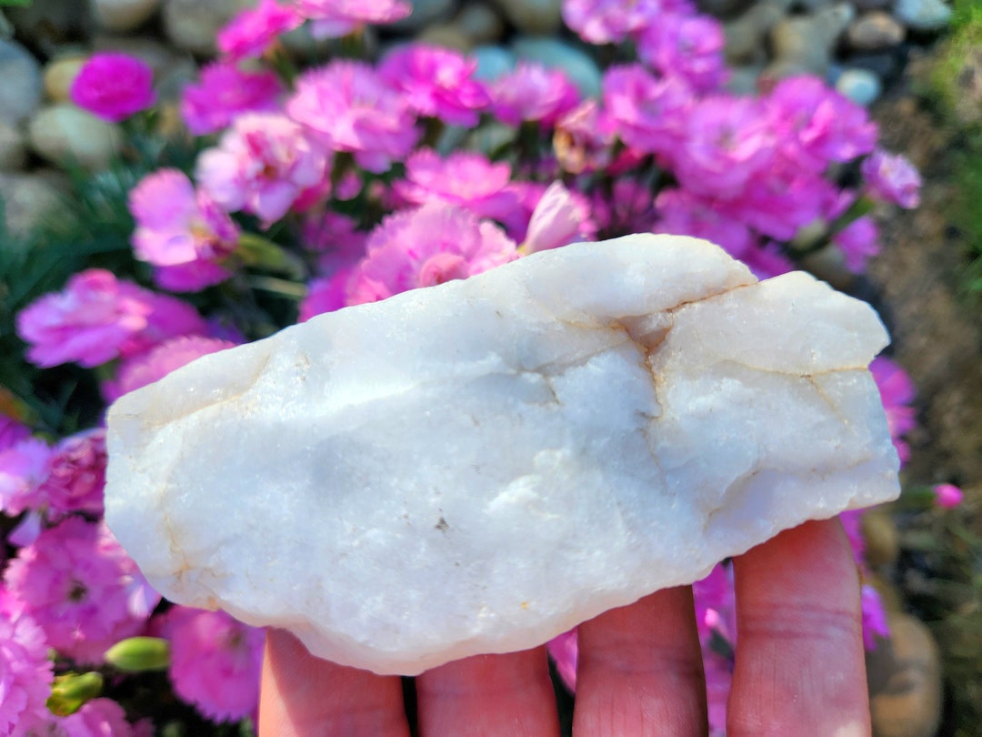 Milky Quartz, Oregon Crystal Quartz, 8.8 Oz, Quartz, Cascade Quartz ...