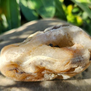 Oregon Agate With Unique Texture, Oregon River Agate, 5.5 Oz, Banded ...
