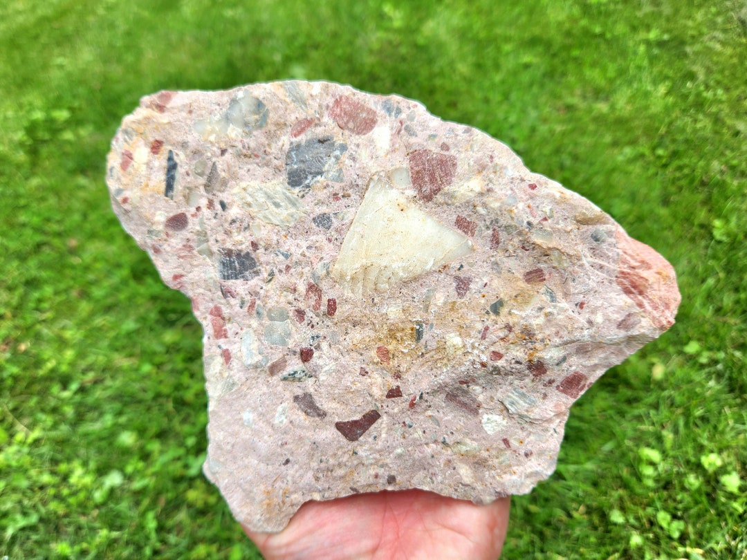 Pudding Stone, Australian Pudding Stone, Conglomerate, Red Jasper ...