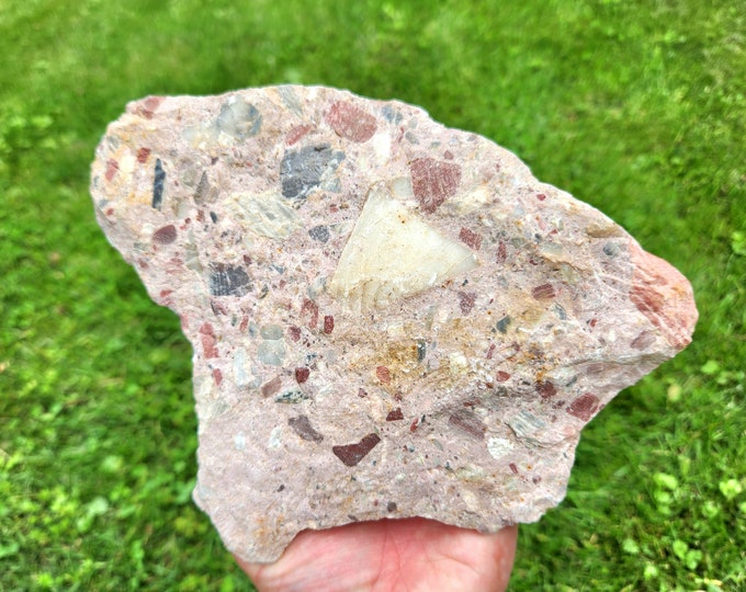 Pudding Stone, Australian Pudding Stone, Conglomerate, Red Jasper ...