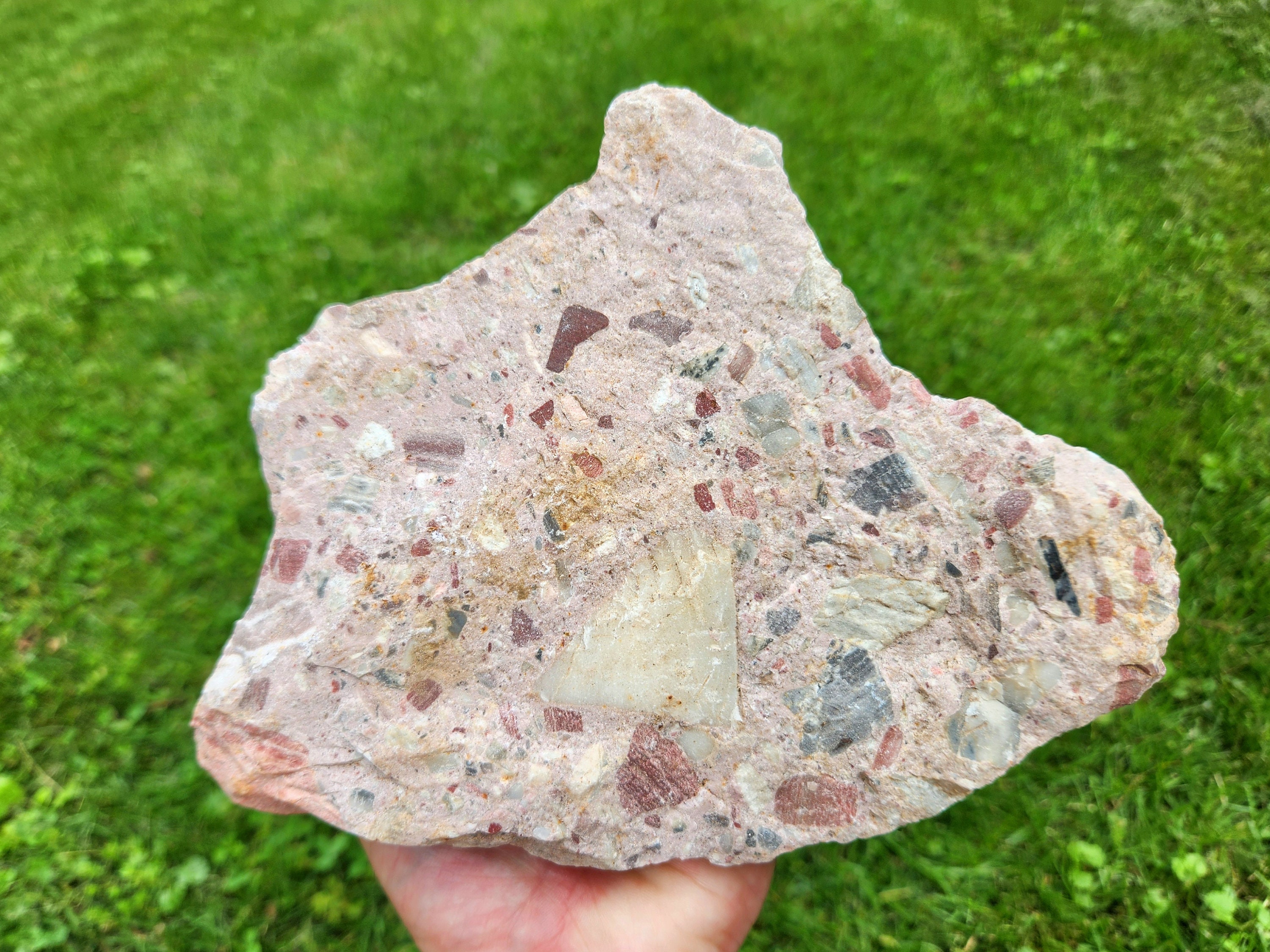 Pudding Stone, Australian Pudding Stone, Conglomerate, Red Jasper ...