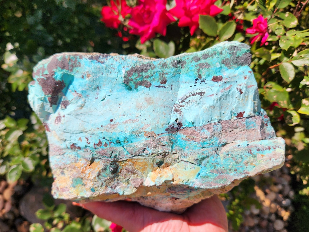 Giant Chrysocolla, 10+ Lbs, Raw Chrysocolla Specimen, Mineral, Rock ...