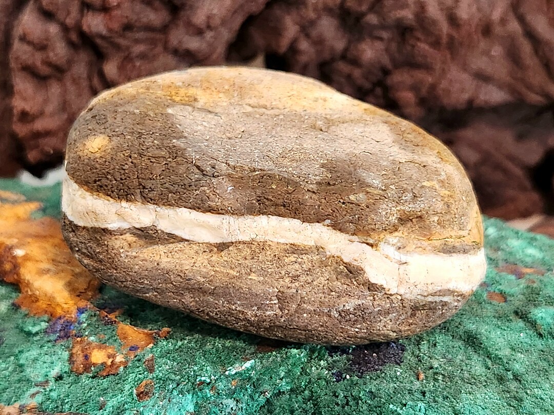 Unique Beach Stone, Quartz Ring, Quartz, Oregon Beach Rock, Stone ...