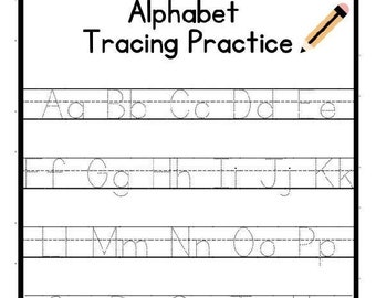 A-Z Science Tracing Activity | Tracing Activity | Science Alphabet ...