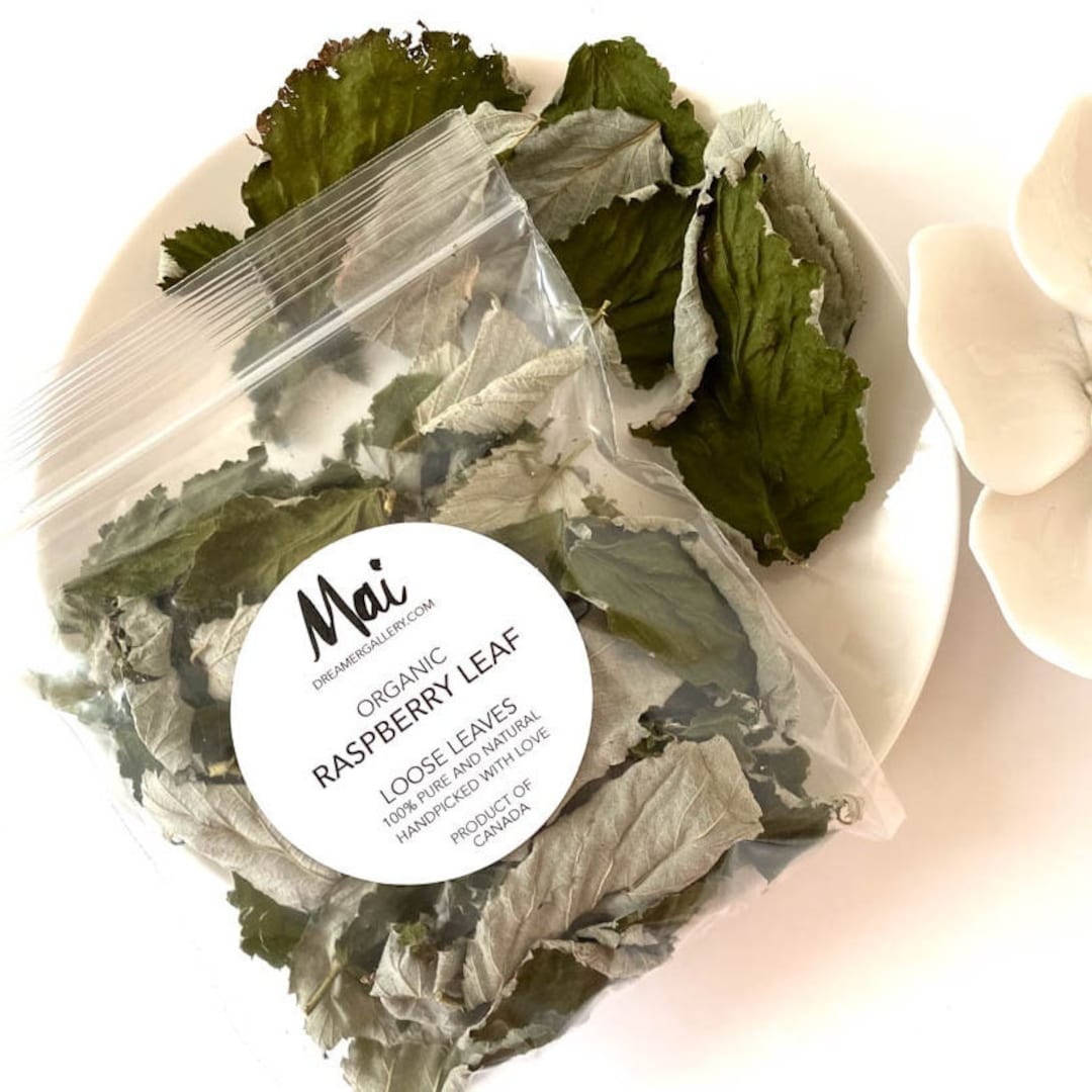 Organic Raspberry Leaf, Dried Leaves, Product of Canada, Dried Leaves ...