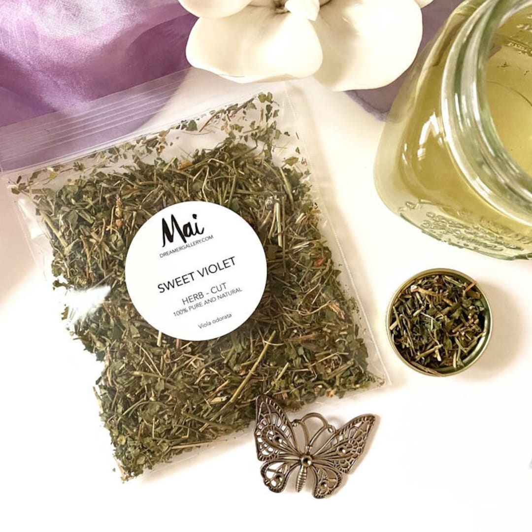 Sweet Violet, Dried Herb - Etsy