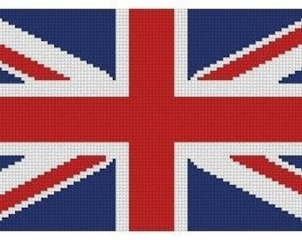 Flag cross stitch | Etsy