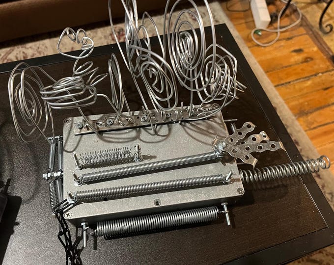 Handmade Sonic Noise Machine – Chains, Springs & Tines - Etsy