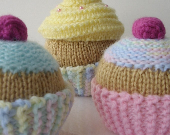 Knit Pattern Cakes Desserts to Knit Instant Download Pdf Knitting ...