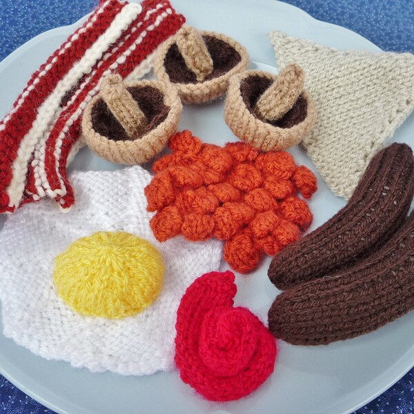 Knitted Food Pattern - Etsy
