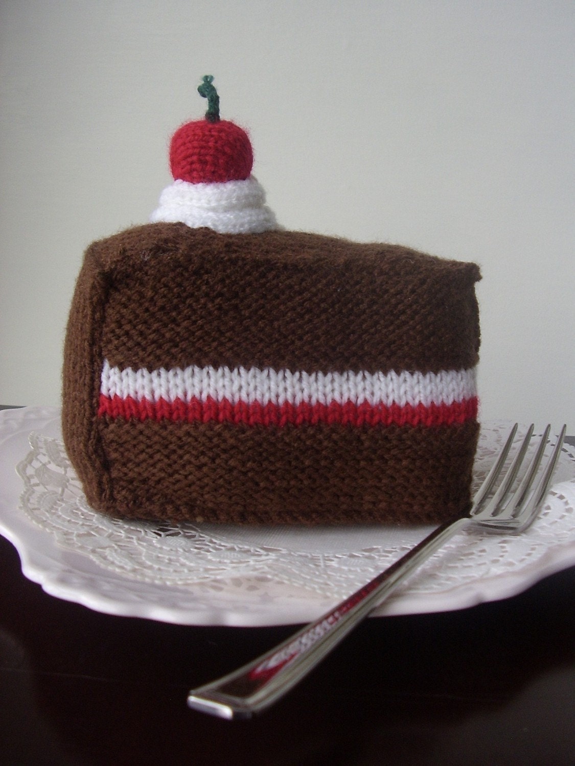 Knitting Pattern for LARGE Birthday Cake and Gateau Pdf - Etsy