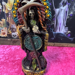 Aztec Santa Muerte 15in - Etsy