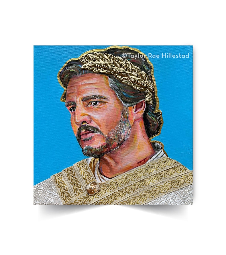 Pedro Pascal Gladiator Print - Etsy