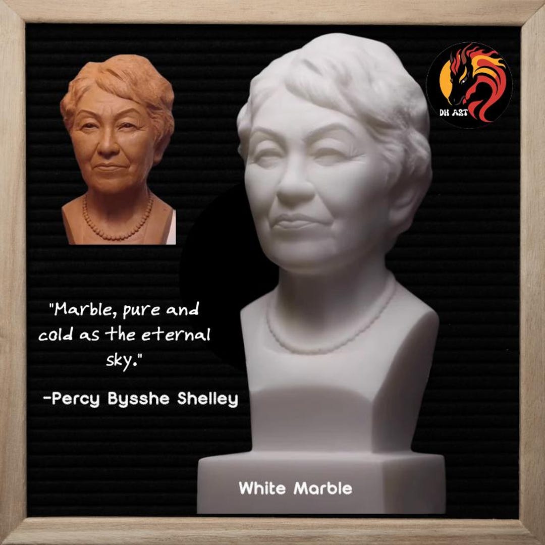 Custom Portrait Bust Sculpture, Customised Statue - Etsy
