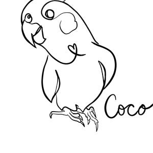 Custom Pet Portrait Line Drawing, Minimalist Dog Portrait, Personalized ...