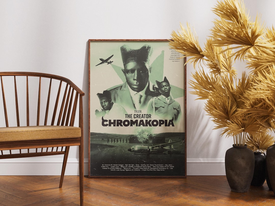 Tyler, the Creator Chromakopia Poster CHROMAKOPIA Album Poster Fan Art ...