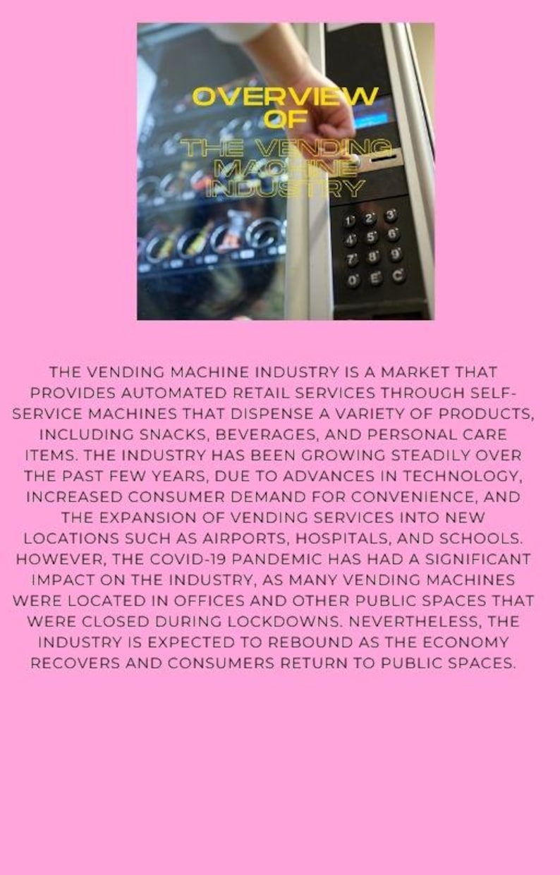 Vending Machine Business Ebook With Private Label Rights| EBOOK| PLR Ebook|vending Machine ...