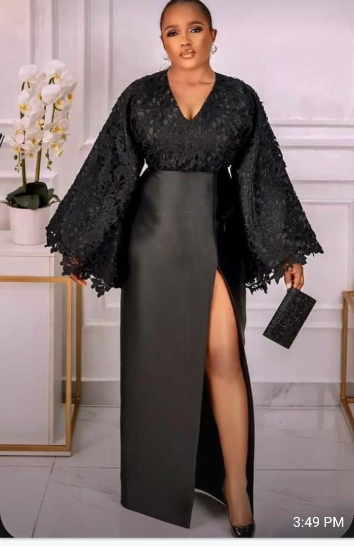 Black Party Dress, Silk Party Dress, Wedding Dress,bridesmaidsdress ...