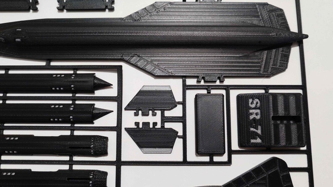 SR-71 Blackbird Kit Card - Etsy